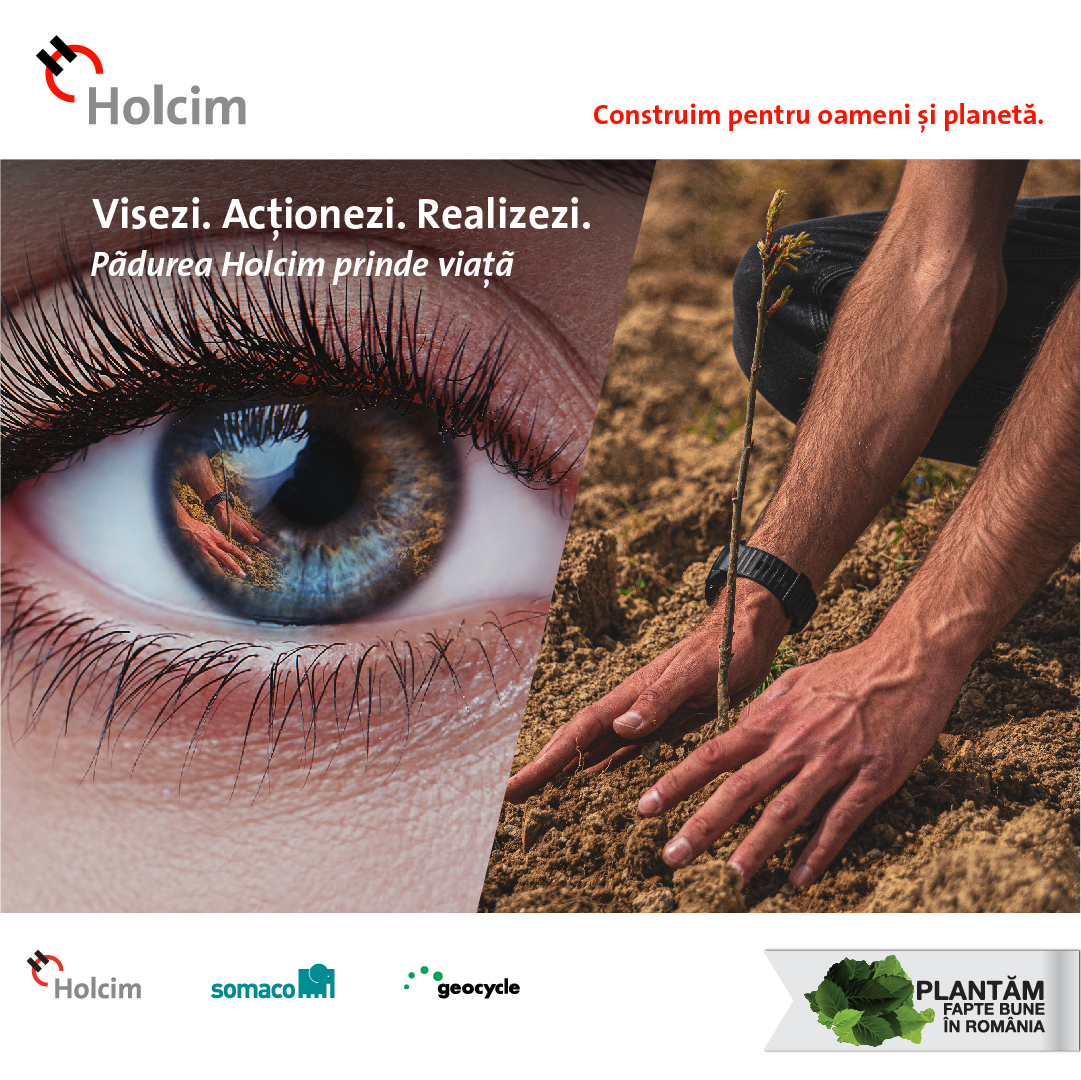 HOLCIM se alatura proiectului Plantam fapte bune si participa la ...